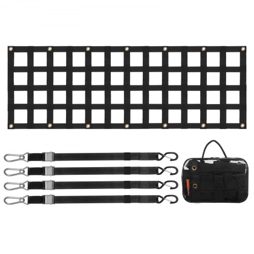 VEVOR Tailgate Net Pickup Truck Tailgate Net 60" x 18" for Full Size ...