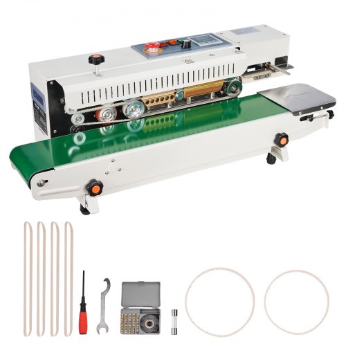VEVOR Continuous Bag Band Sealing Machine Horizontal Band Sealer with ...