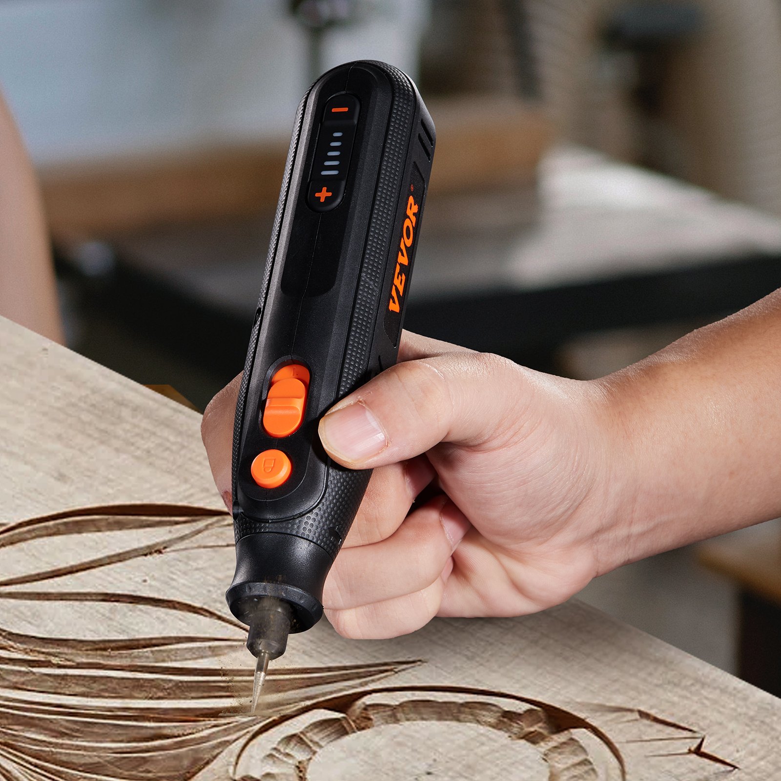 VEVOR Rotary Tool Kit Variable Speed Rotary Tool 118 PCS for Grinding ...