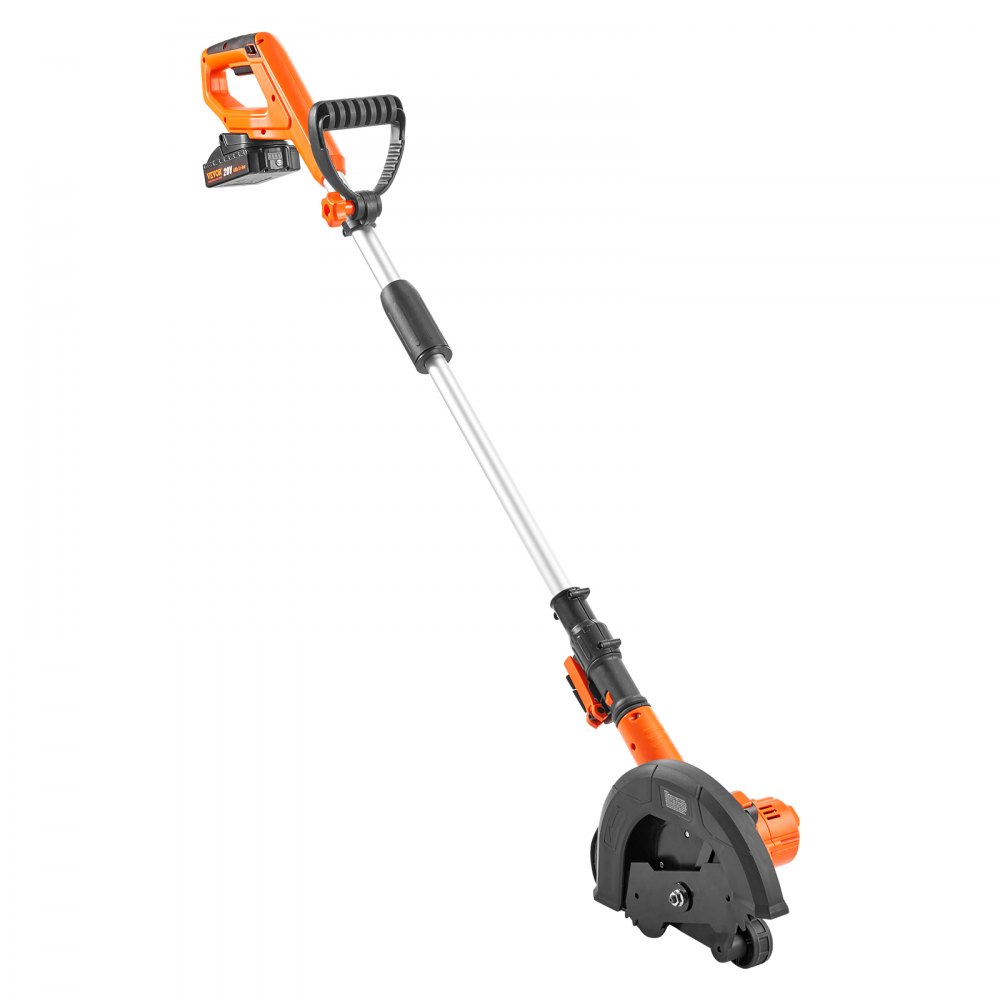 VEVOR Lawn Edger, 20 V Battery Powered Cordless Edger, 9-inch Blade ...