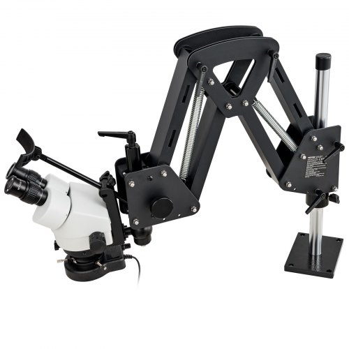 VEVOR Multi-Directional Microscope Spring Bracket Ball Vise Ring Light ...