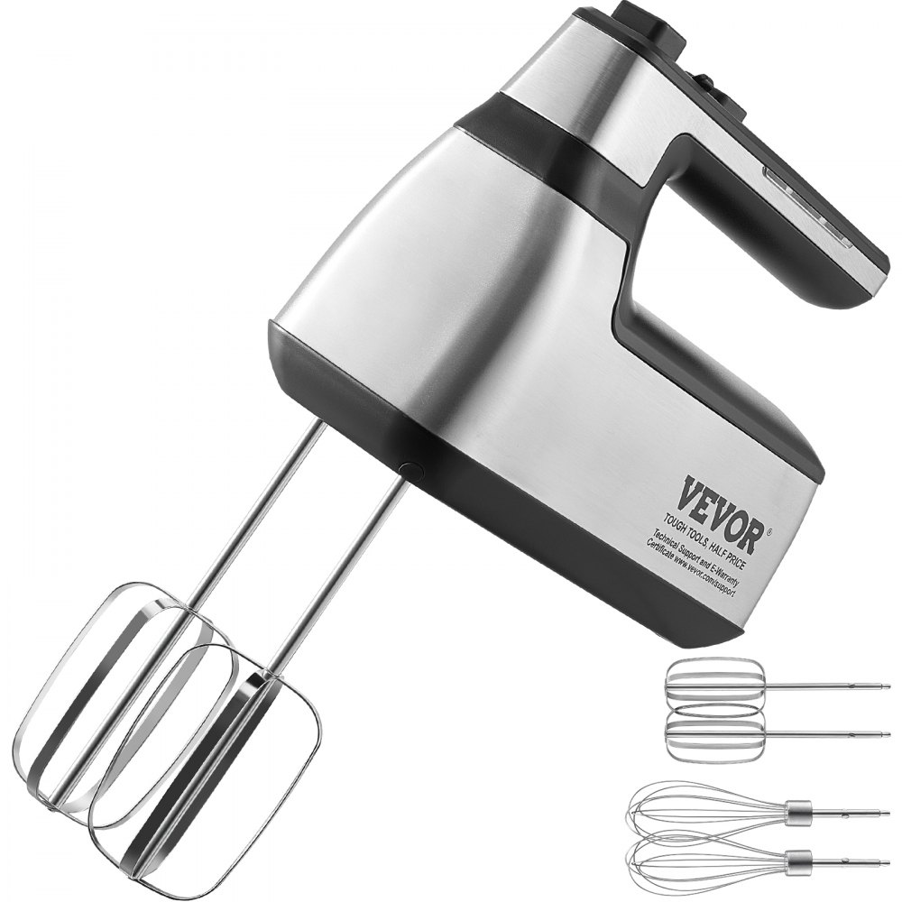 VEVOR Cordless Electric Hand Mixer, 250W, Continuously Variable ... VEVOR Cordless Electric Hand Mixer, 250W, Continuously Variable ...