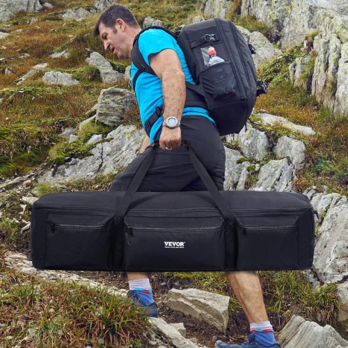 VEVOR Telescope Case, 40.7", Telescope Large Storage Bag with Fixed ...