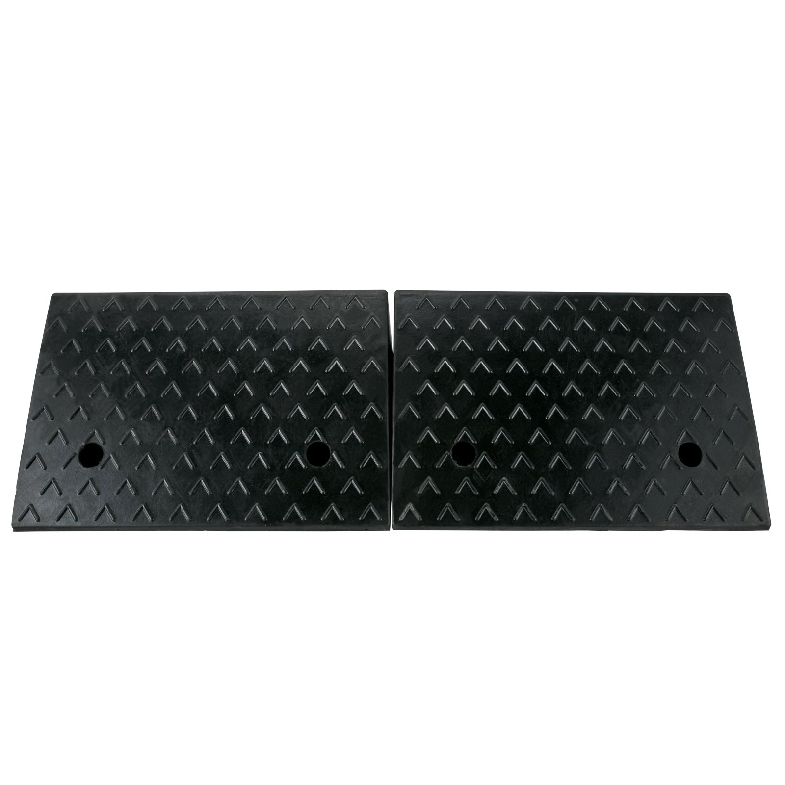 VEVOR Rubber Curb Ramp, 6" Rise Height 2 Pack, Heavy-Duty 6800 lbs/3 T ...