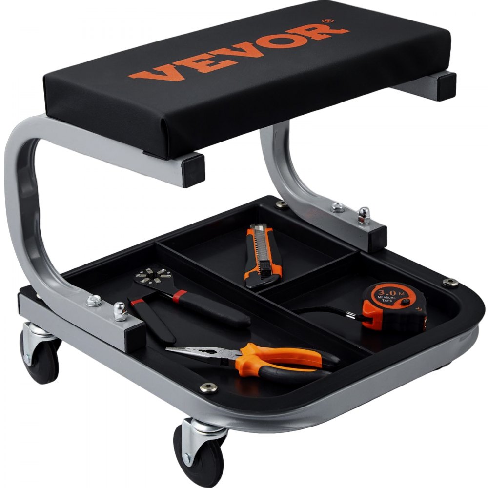 VEVOR Mechanics Garage Stool 250 LBS Mechanic Creeper Seat Under Car ...