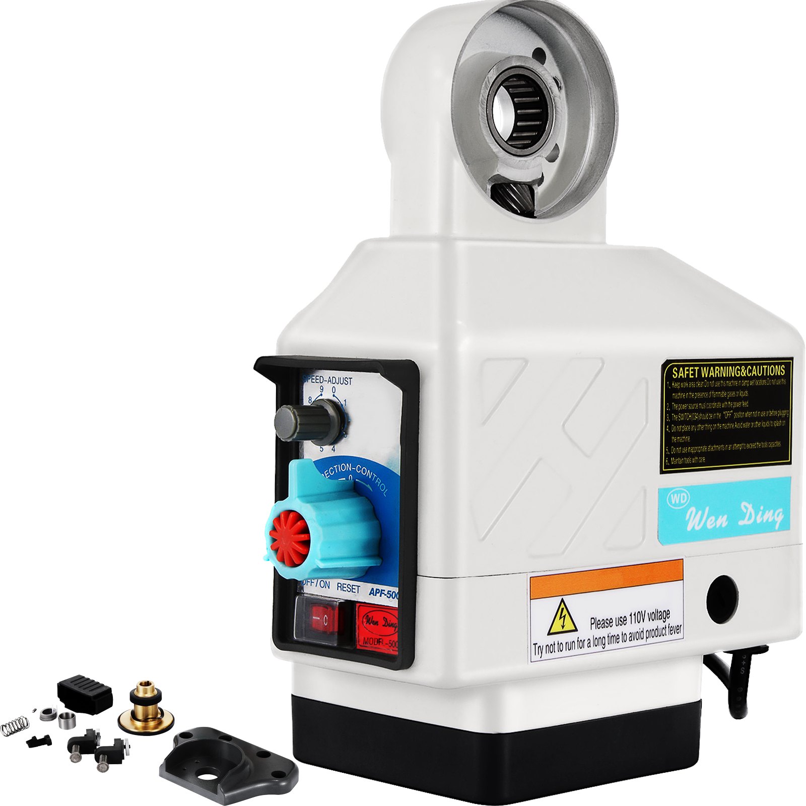 VEVOR Power Feed X-Axis 135LBS Torque,Power Table Feed 0-210PRM Rotate ...