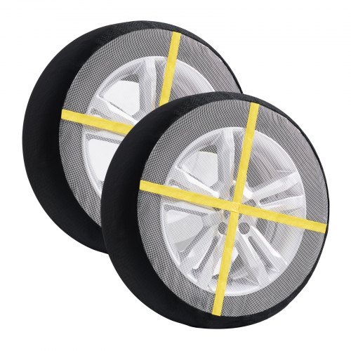 VEVOR Thickened Snow Socks for Tires Full Coverage Snow Traction Tire ...