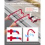 VEVOR 3-Story Fire Escape Ladder — Rapid, Safe Descent