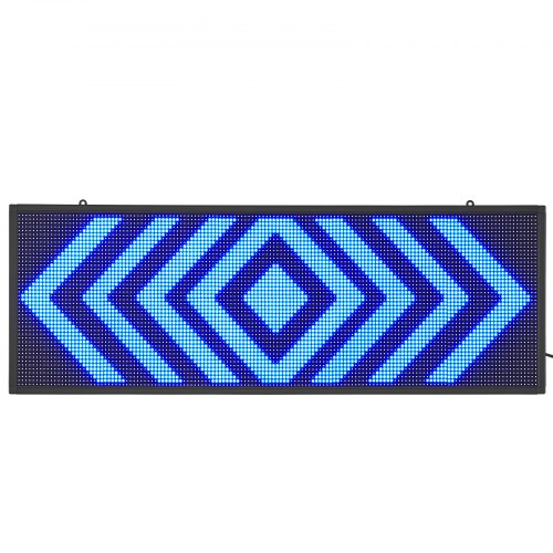 VEVOR Programmable LED Sign, P10 Full Color LED Scrolling Panel, DIY ...