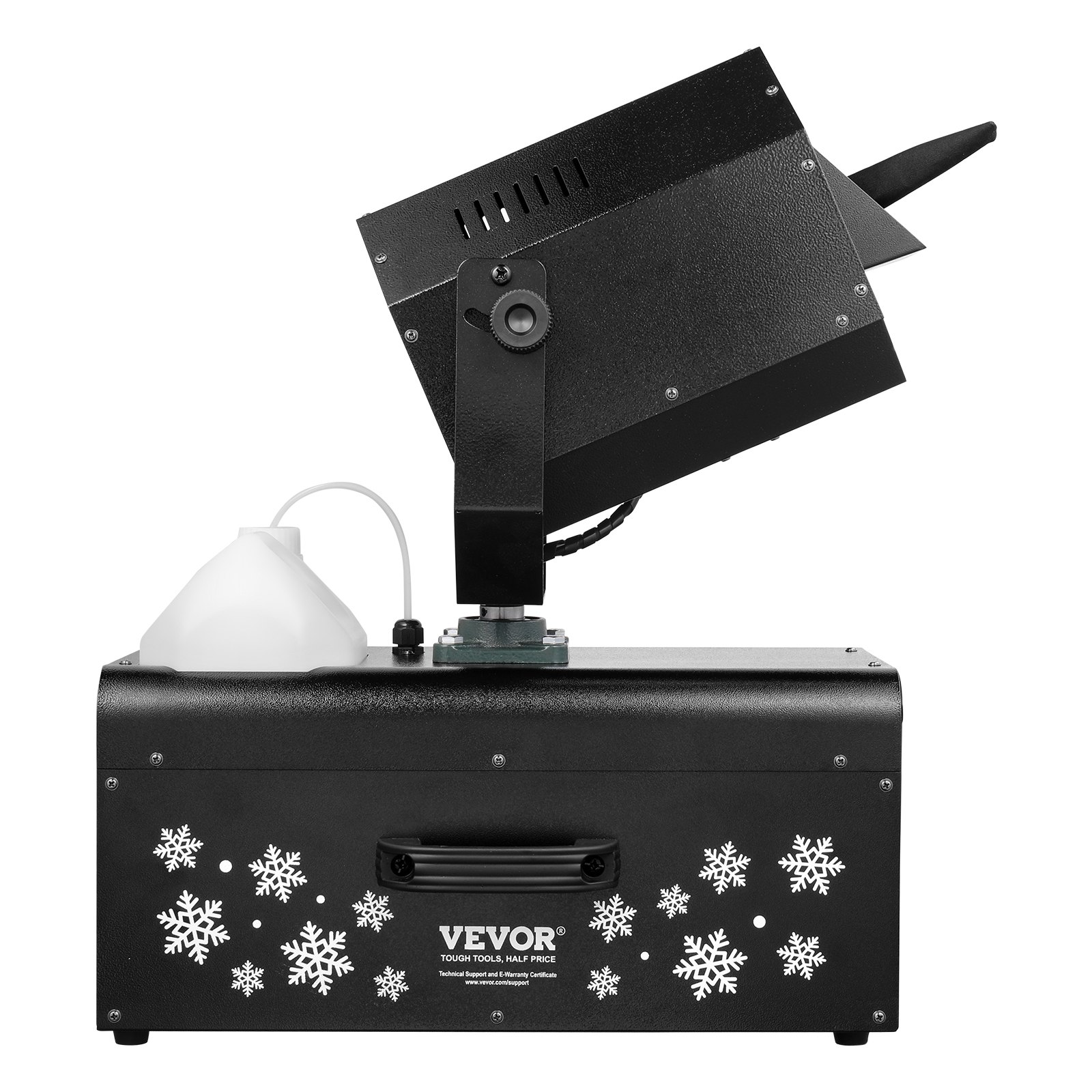 VEVOR Snow Machine 2000W Wireless Remote Swing Snow Making Machine for ...