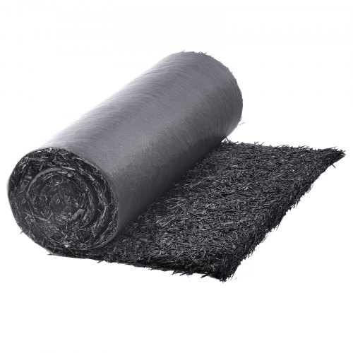 VEVOR 2 Rolls Rubber Mulch Roll for Landscaping 96 x 22in Rubber Mulch ...