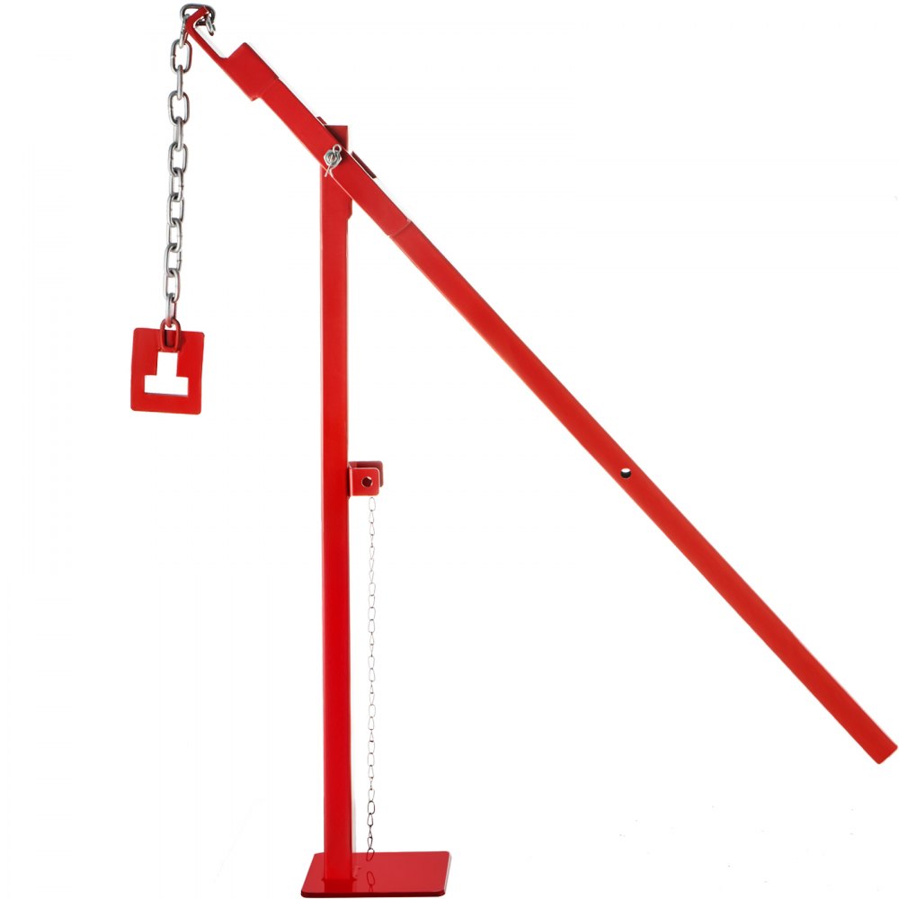 VEVOR T Post Remover Puller, 15 3/4" Long Chain T Post Puller, 32 ...