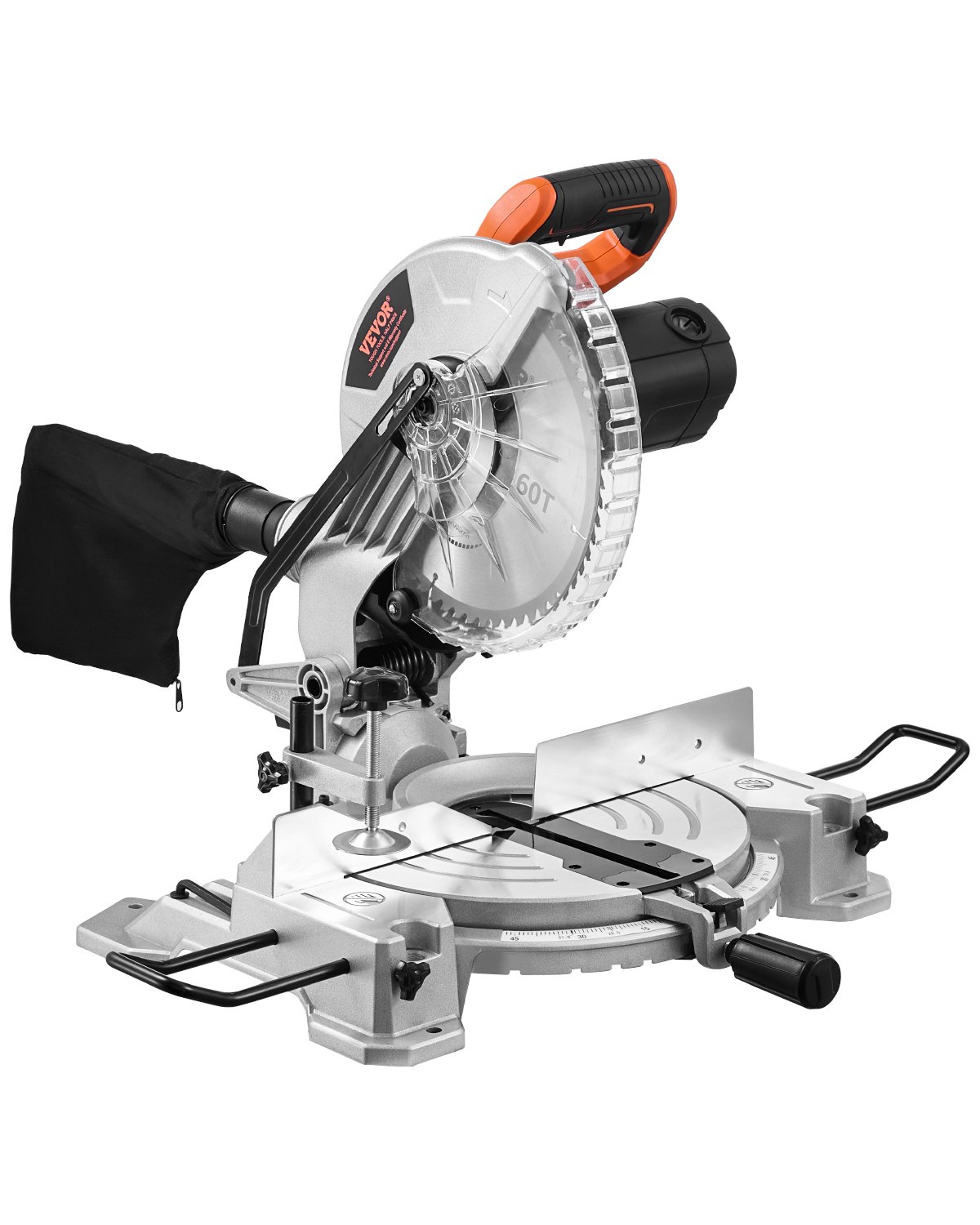 VEVOR Compound Miter Saw 10 Inch – 2800W Motor, 5000 RPM