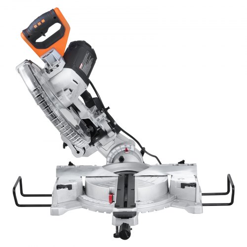 Sliding Compound Miter Saw 12-In Blade 15 Amp Motor Corded Double Bevel ...