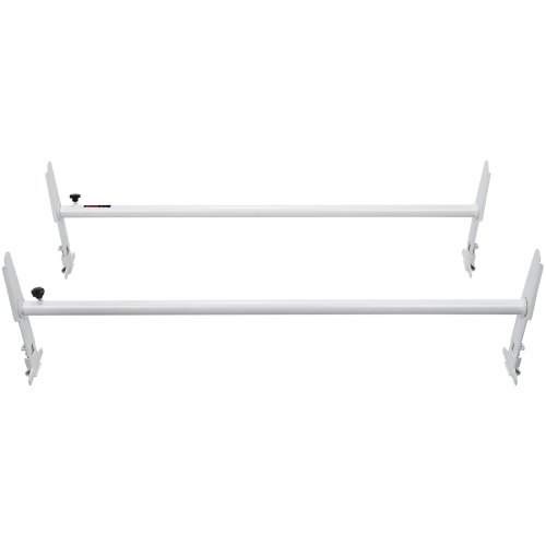 VEVOR Van Roof Ladder Rack, 2 Bar Alloy Steel Ladder Racks, Adjustable ...