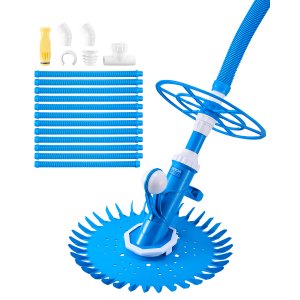 VEVOR Suction Pool Cleaner, Automatic Pool Vacuum Cleaner, Suction Side ...