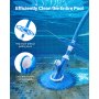 VEVOR Suction Pool Cleaner, Automatic Pool Vacuum Cleaner, Suction Side ...
