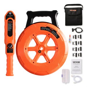 VEVOR Pipe Blockage Detector Locators 100ft/30m Waterproof for PVC ...