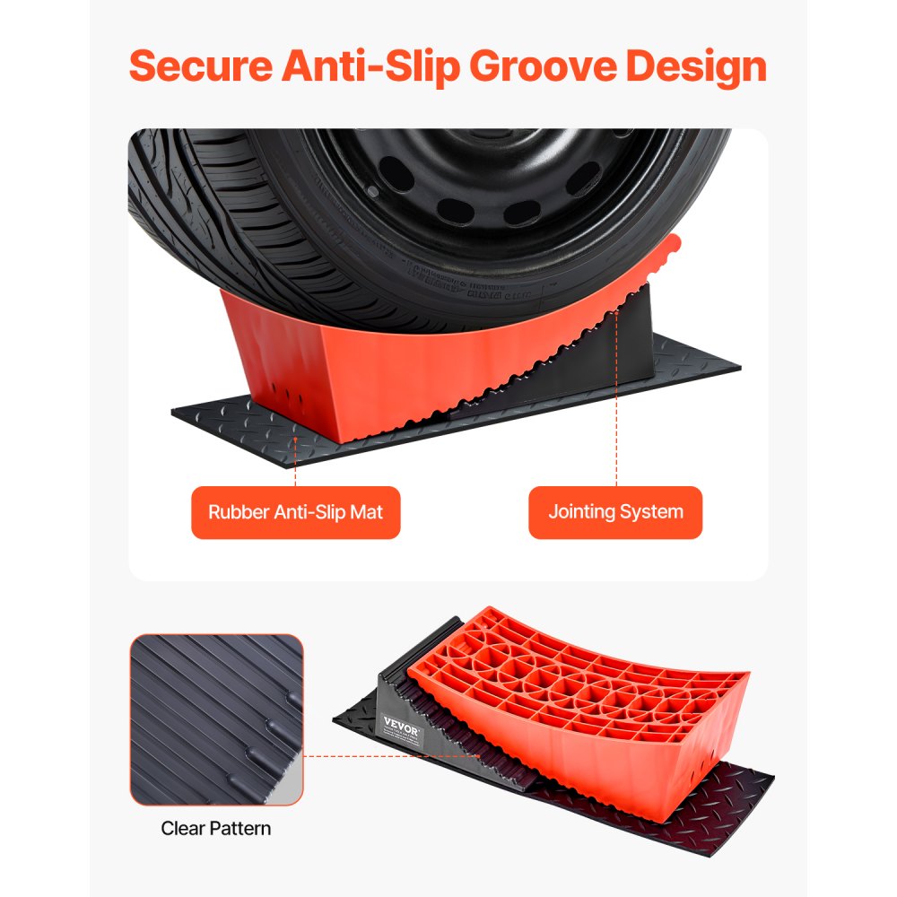 VEVOR Camper Leveling Blocks – 2 Pcs RV Levelers up to 4"