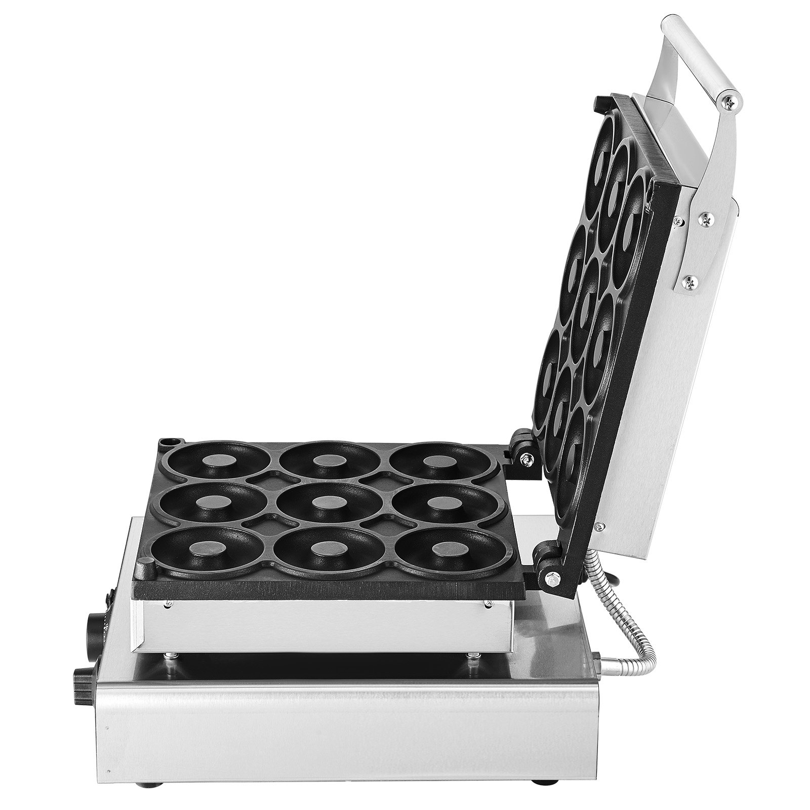 VEVOR Electric Donut Maker, 2000W Commercial Doughnut Machine with Non ...