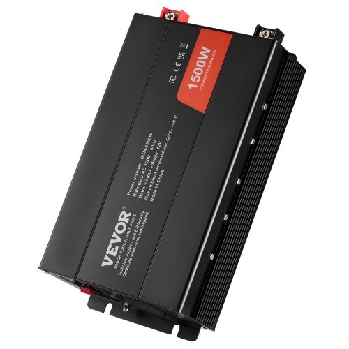 VEVOR Modified Sine Wave Inverter, 1500W, DC 12V to AC 120V Power ...