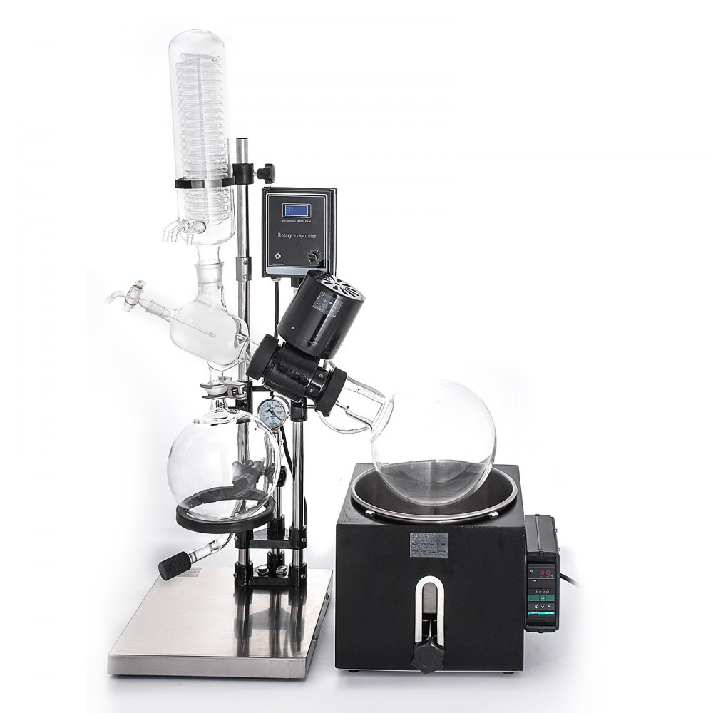VEVOR 5L Rotary Evaporator RE-501 lab Evaporator Rotary Vacuum ...