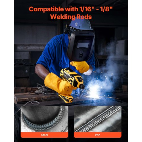 VEVOR Portable Handheld Welding Machine 20-120A with 5-Level Current ...