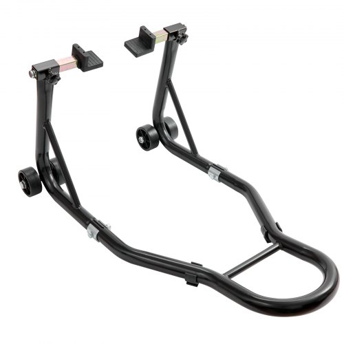 VEVOR Motorcycle Rear Wheel Stand, with U + L Fork Swingarm Spool, 850 ...