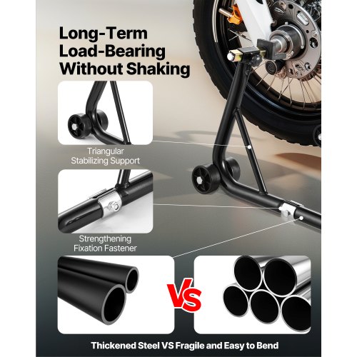 Motorcycle Front & Rear Stand Lift 1100 lbs Spoolift Paddock Swingarm ...