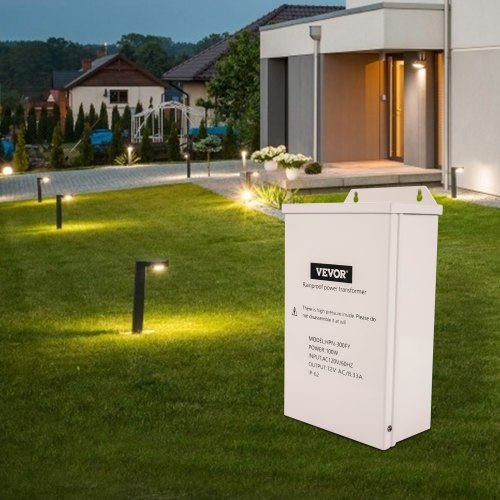 Decorative Parasol 100W Low Voltage Landscape Transformer With Timer ...