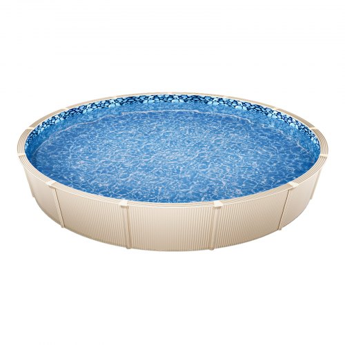 Round Pool Liner 24ft Unibead Style Pool Liner 52in Wall Height Durable ...