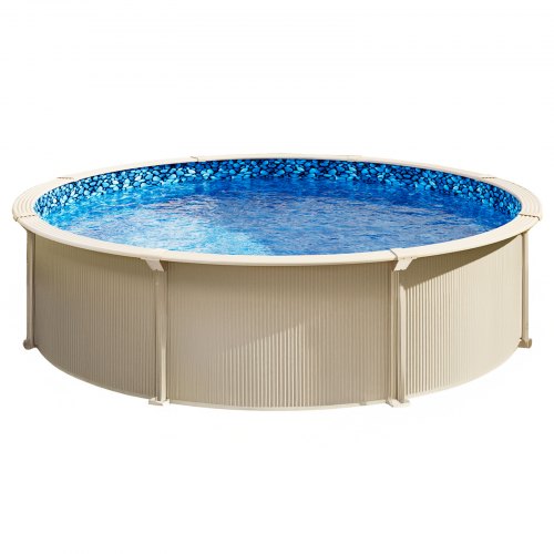 Round Pool Liner 24ft Unibead Style Pool Liner 52in Wall Height Durable ...