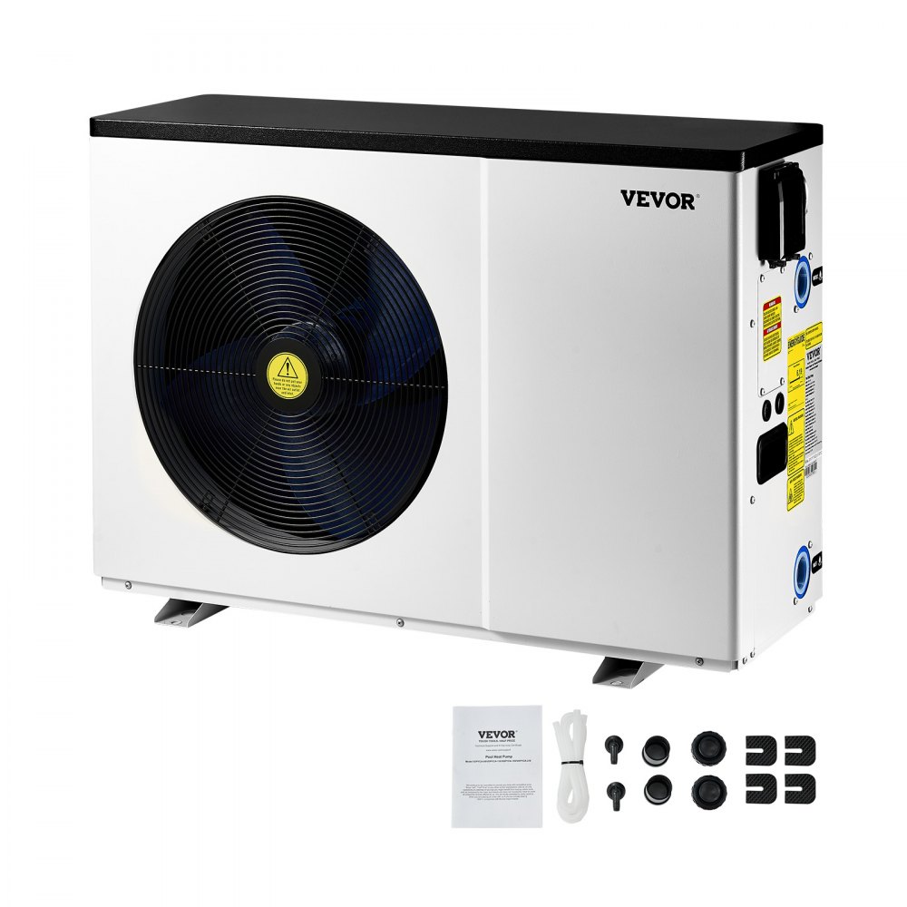 Electric Pool Heat Pump 51200 BTU for Above and In Ground Pools ...