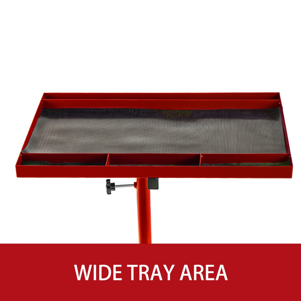 VEVOR 55lbs Capacity Rolling Tool Table 30x20inch Tear Down Tray Mobile ...