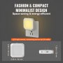 VEVOR LED Night Light, 2 Pack Plug in LED Night Light, 0.6 W 3000k Soft ...
