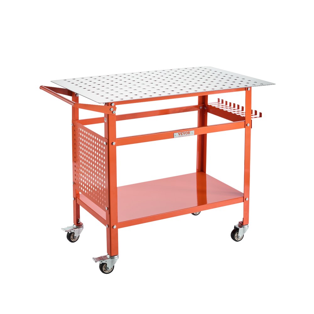 VEVOR Welding Fixture Table: Portable Carbon Steel Workbench
