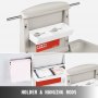 VEVOR Horizontal Baby Changing Table Wall-mounted Baby Diaper Changing ...