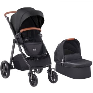 VEVOR Travel System Stroller with Infant Bassinet, 2-in-1 Baby Cradle ...
