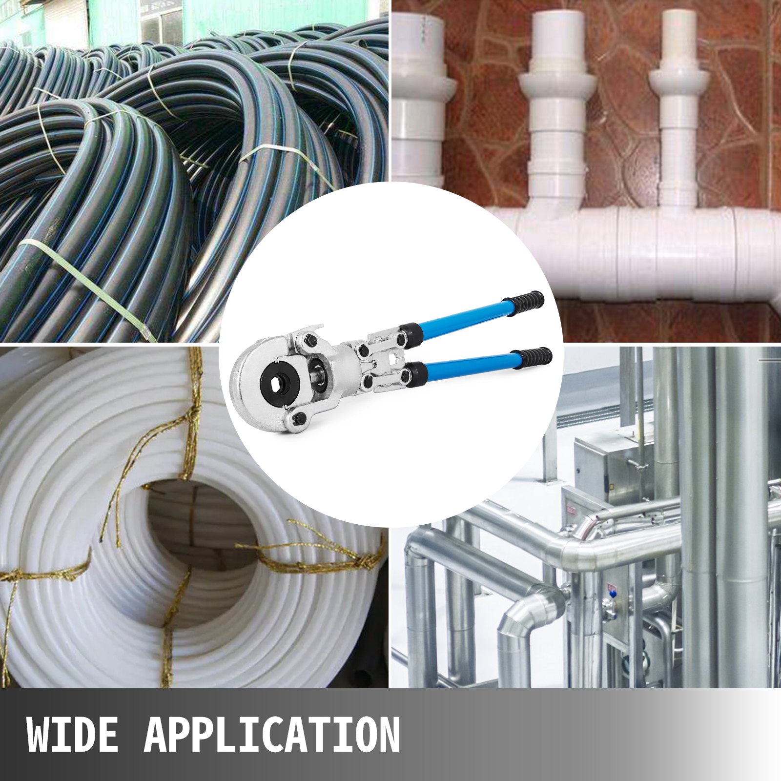 VEVOR Copper Pipe Crimper Plumbing Crimping Tool V 12-28mm, Pressing ...