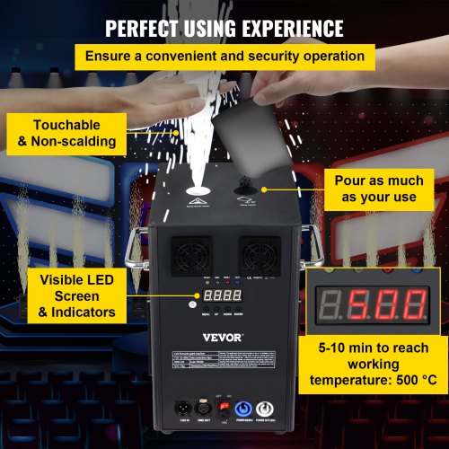 VEVOR Large Stage Equipment Special Effect Machine, 700W Stage Lighting ...