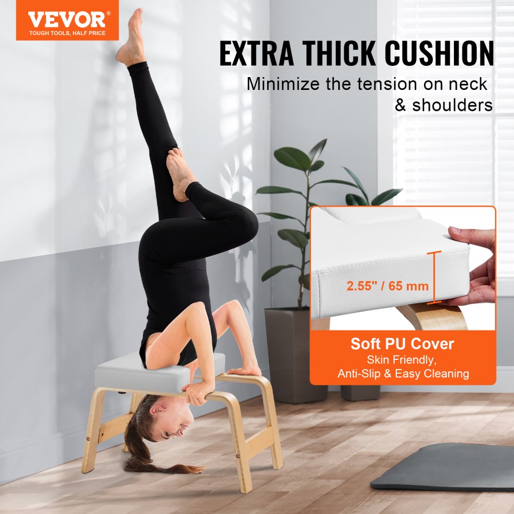 VEVOR Yoga Headstand Stool — 300 lbs Strong Weight Capacity
