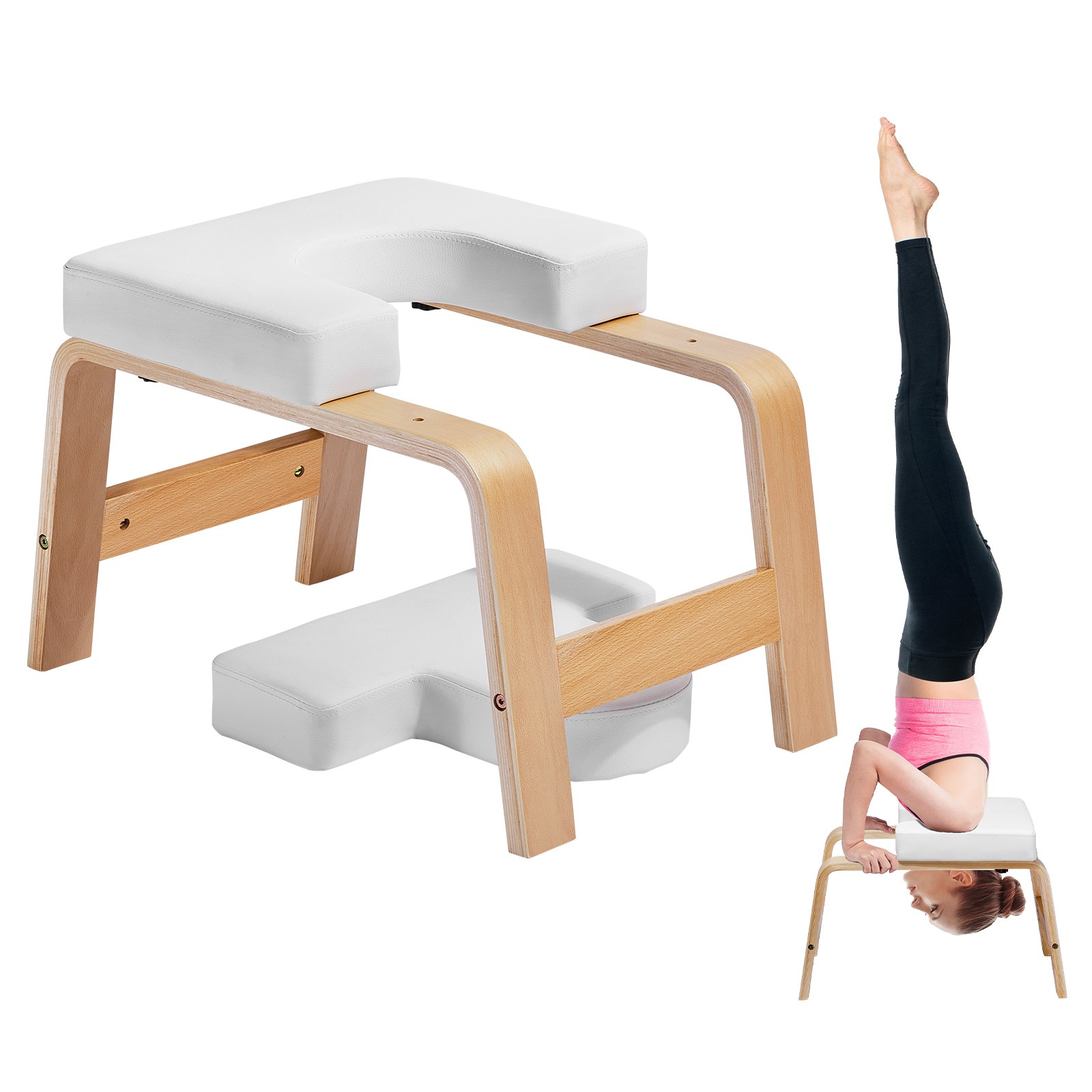 VEVOR Yoga Headstand Stool — 300 lbs Strong Weight Capacity