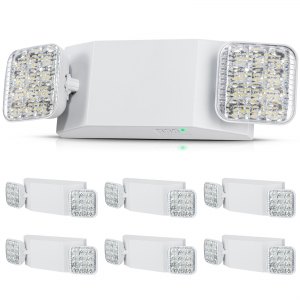 VEVOR 6 PCs Commercial Emergency Light LED Exit Lighting Fixtures ...