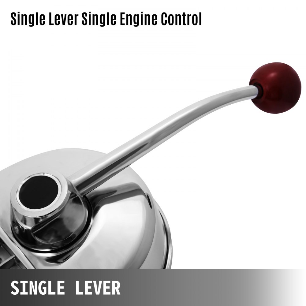 EXCELLENT UNIVERSAL SINGLE LEVER TOP MOUNT MARINE BOAT HANDLE JET ...