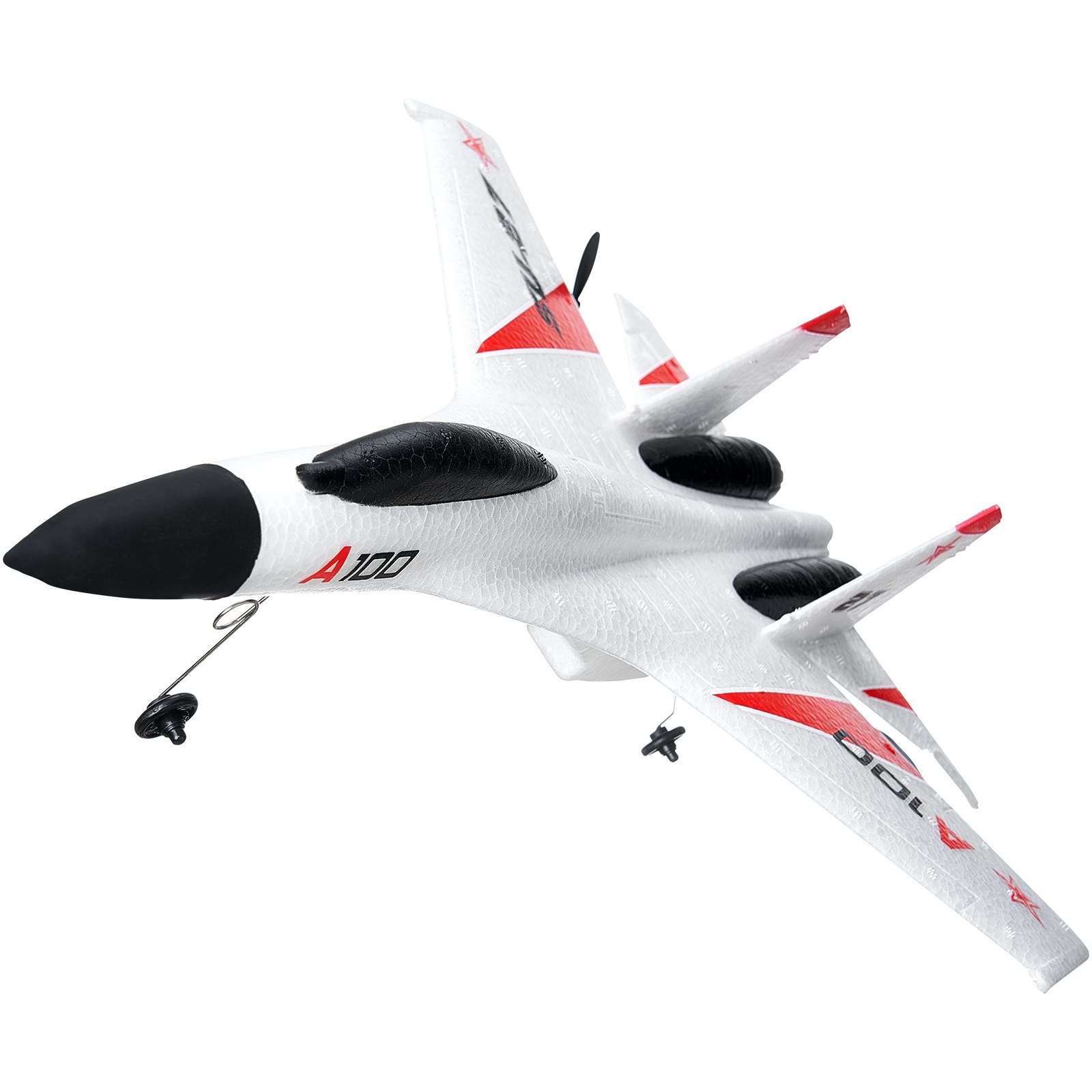 VEVOR RC Plane, 2.4GHZ 4 Channel Remote Control Airplane with 6-Axis ...