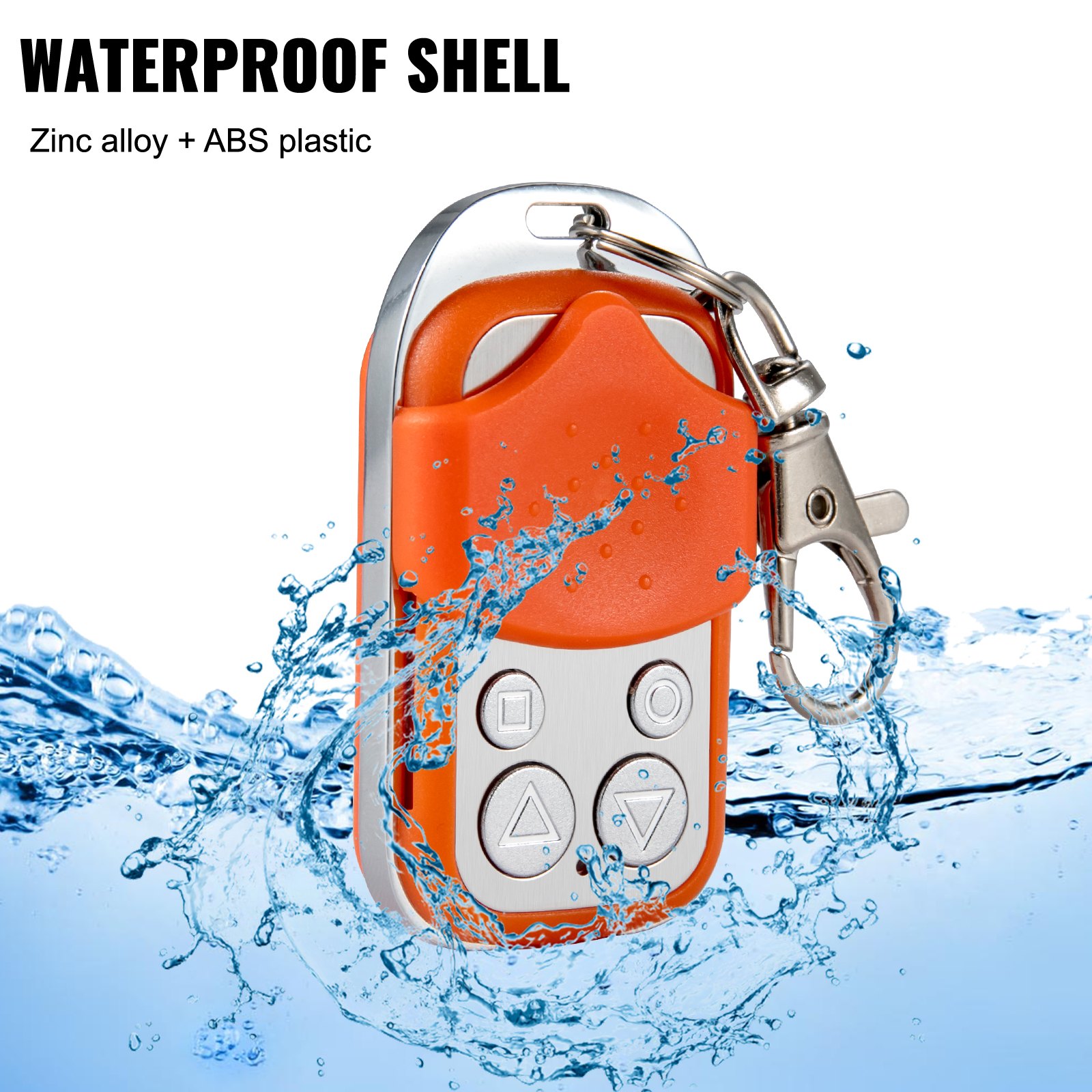 VEVOR Gate Opener Remote, 131 ft Gate Remote Control, 4 Button ...