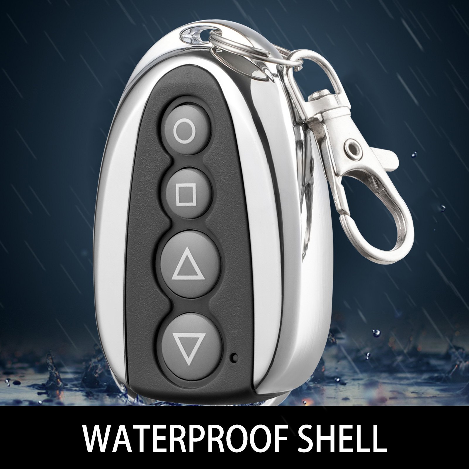 VEVOR Gate Remote Control 4-Button Backup Key Accept Signal Within ...