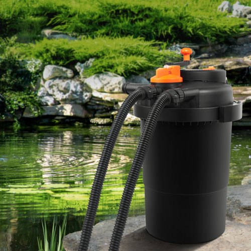 VEVOR Bio Pressure Pond Filter, Up to 2000 Gallons, with 13W UV-C Light ...