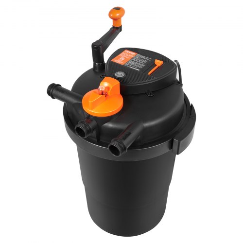 VEVOR Bio Pressure Pond Filter, Up to 2000 Gallons, with 13W UV-C Light ...