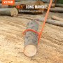 VEVOR Cant Hook Tool, 46.5 in, Heavy Duty Steel Log Roller, Log Lifter ...